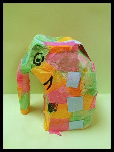 Milk Bottle Elmer Elephant - Picniq Blog