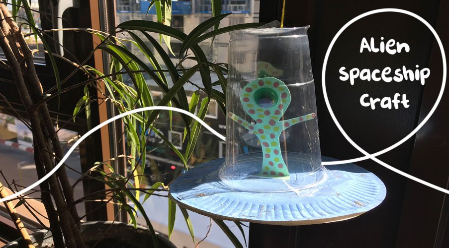 Awesome Alien Hanging Spaceship Craft - Picniq Blog
