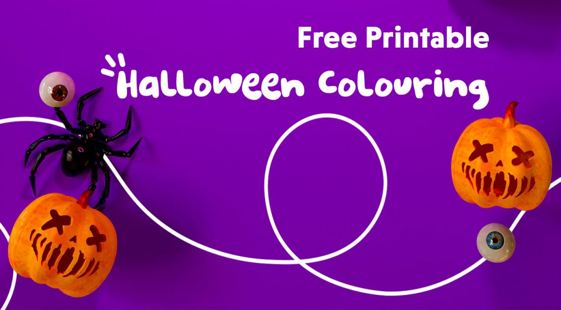 Free Printable Halloween Colouring - Picniq Blog